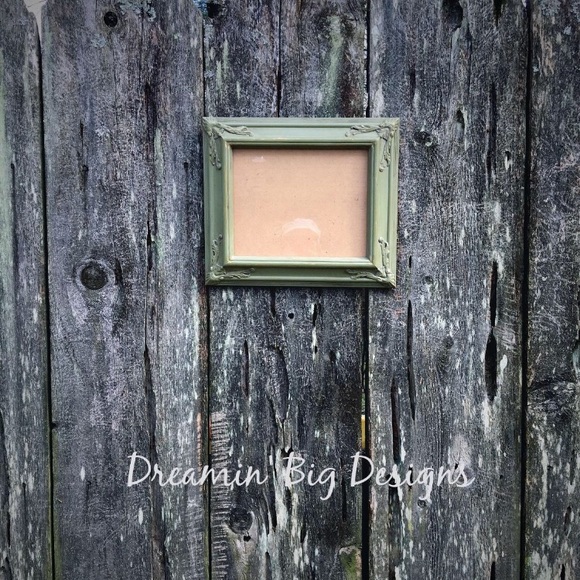 Dreamin’ Big Designs | Accents | Nantucket Green Hand Painted 8x Frame ...